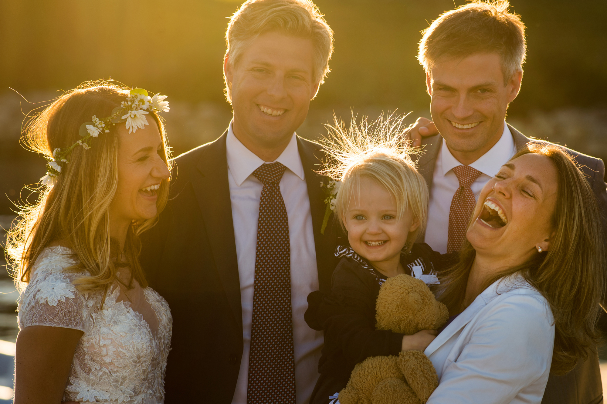 Sweet family portrait - photo by Cooked Photography