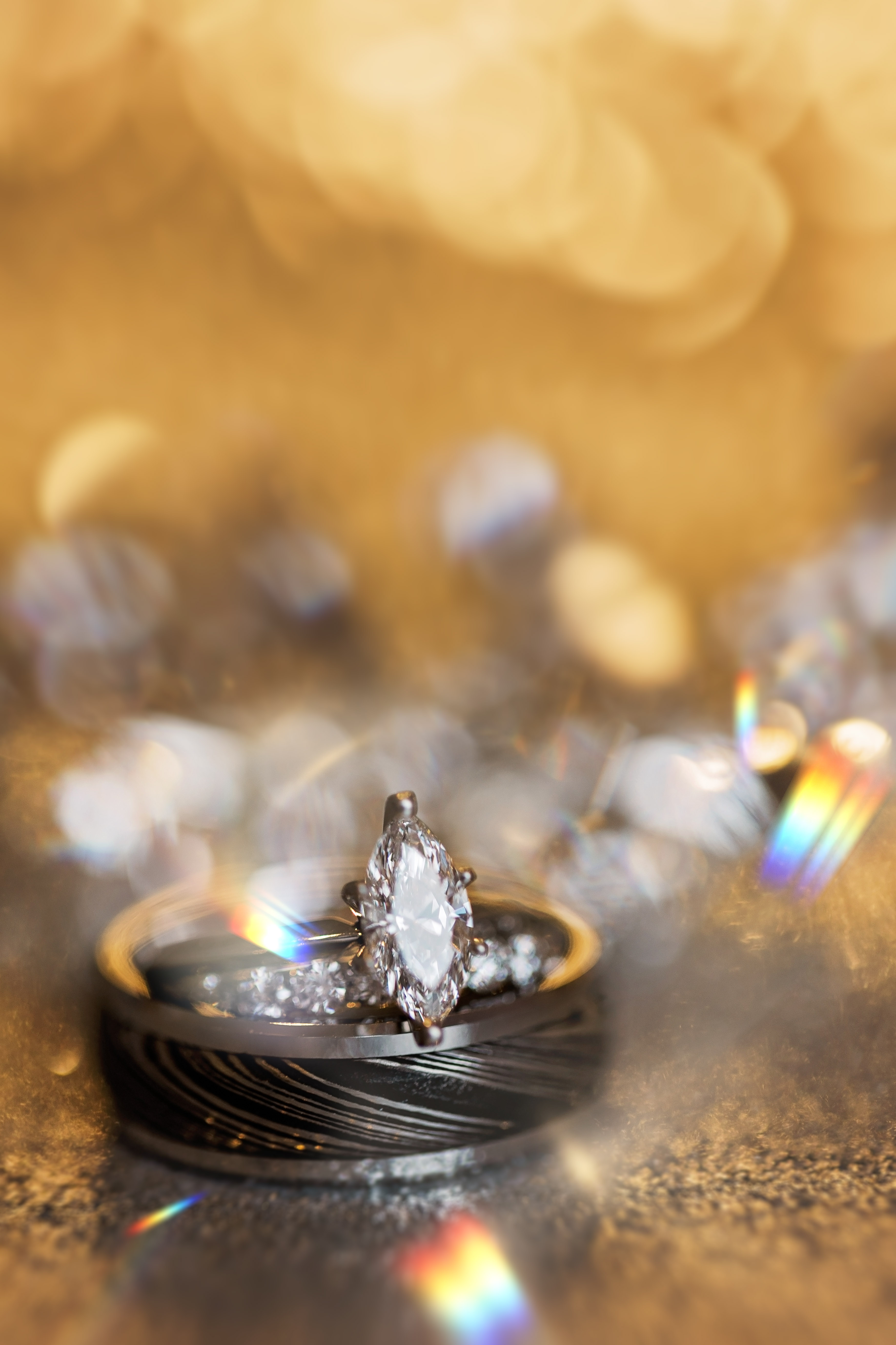 Ring duet, photo by Chrystin Melanie Photography
