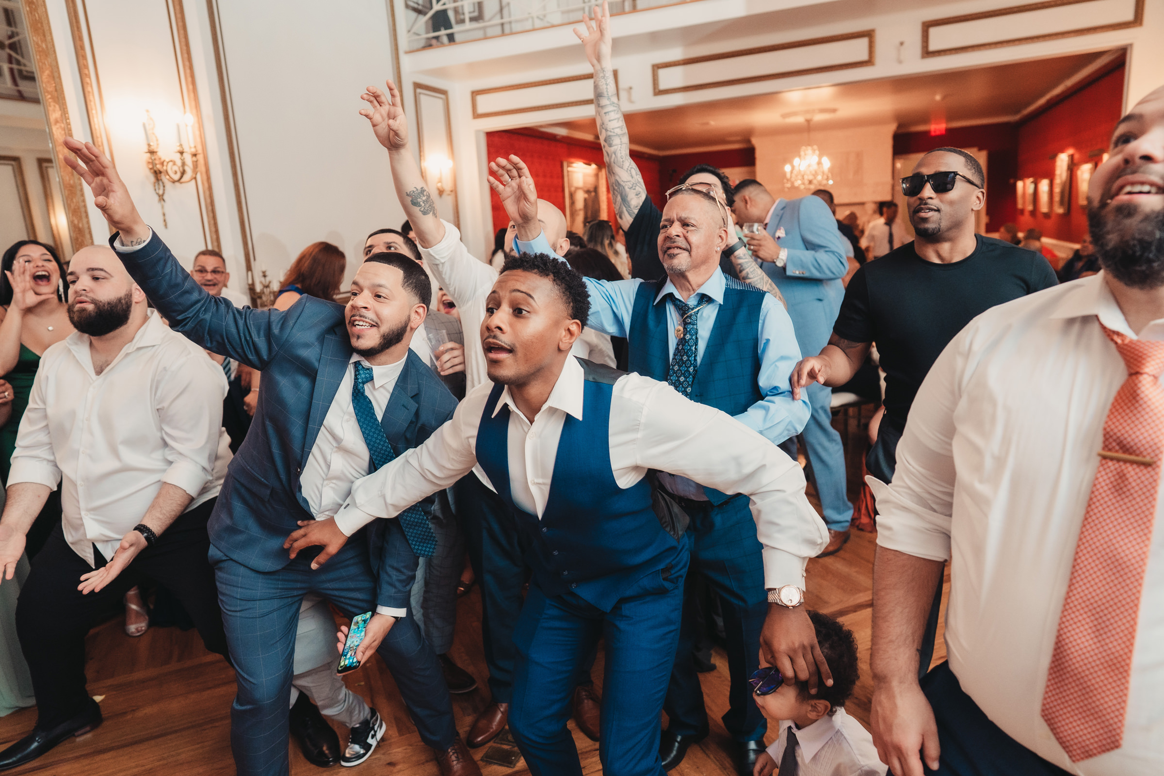 Guests dancing - photo by Mike Zawadzki Photography